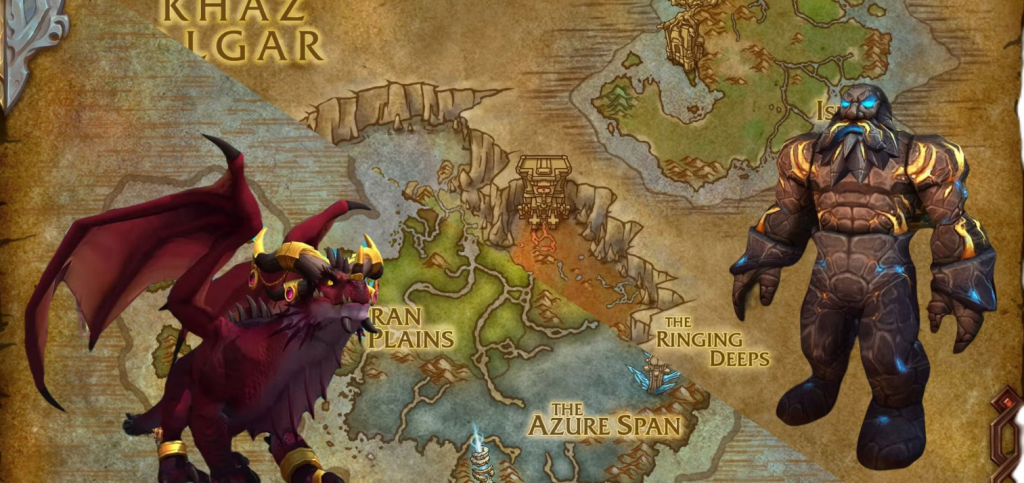 World of Warcraft Enthusiast Spotlights Captivating Map Detail