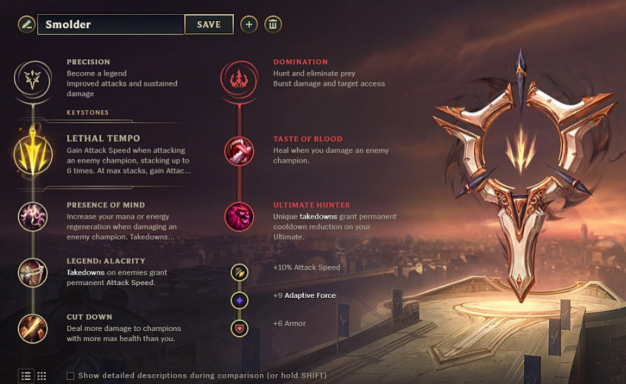 Smolder in League of Legends - Guide, Correct Runes, Items and Game Tips
